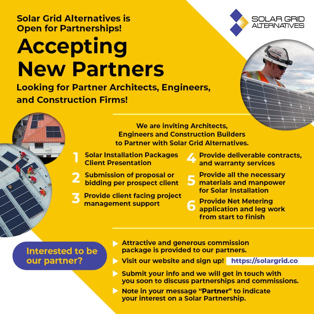 Solar Grid Alternatives is Open for New Partnerships - Solar Grid ...